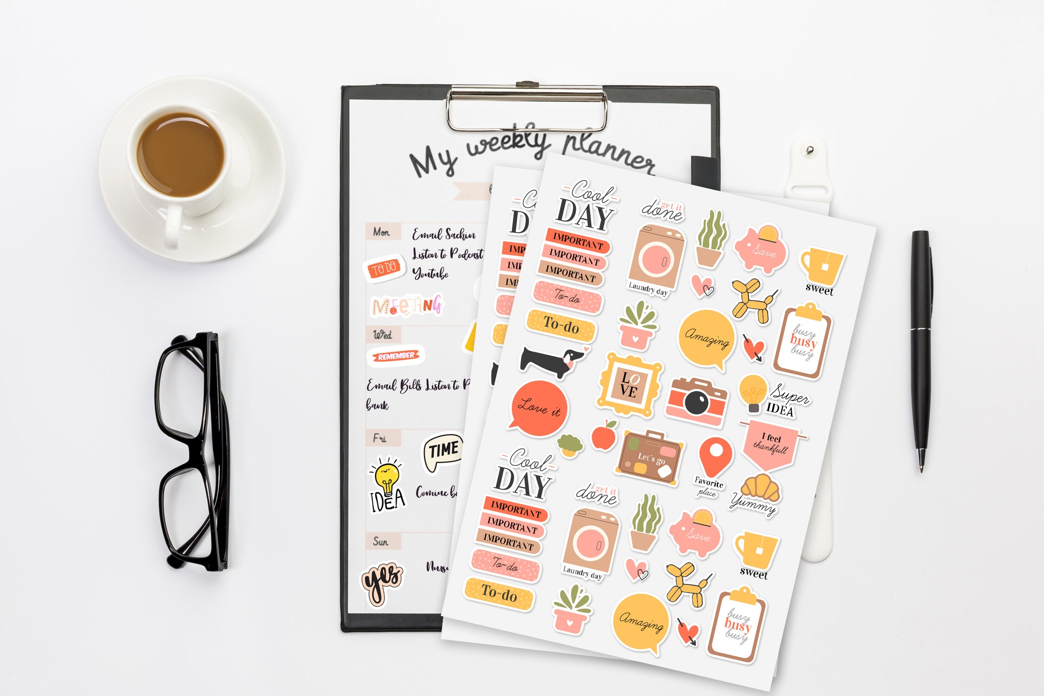 Custom Sticker sheets printing – Stickergenie.in
